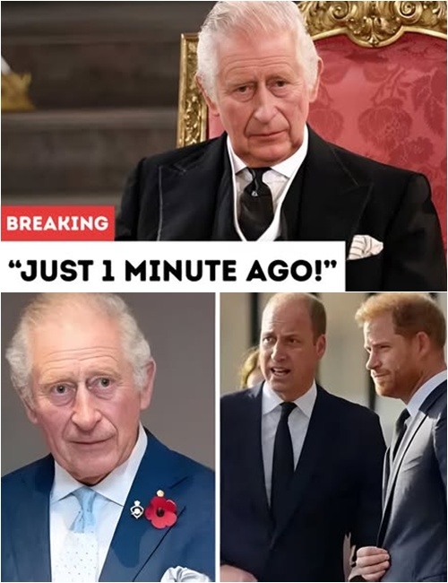 1 MINUTE AGO: King Charles III delivers an URGENT message to the entire ...